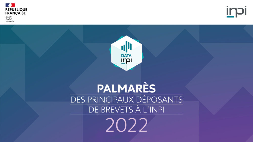 AMU DANS LE PALMARES DES PRINCIPAUX DEPOSANTS DE BREVETS A L’INPI | CISAM